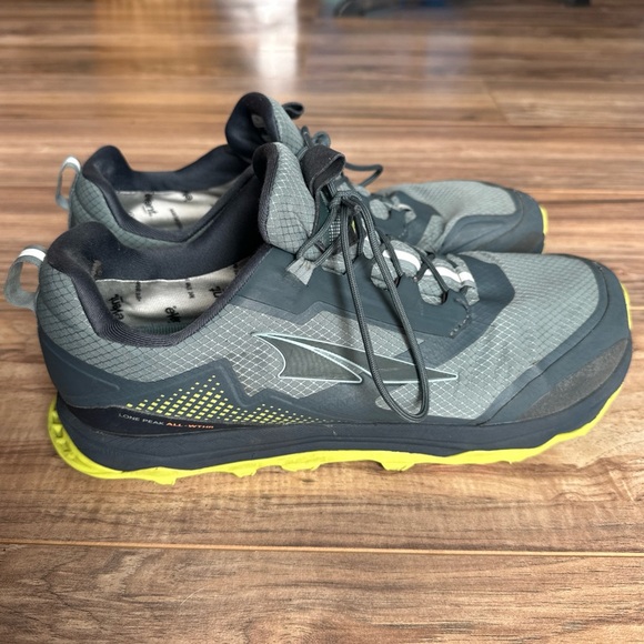Altra | Shoes | Altra Lone Peak All Weather Low Grey Size 2 Mens Shoes ...